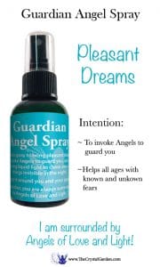 Guardian Angel Spray - use for a good night sleep free from fear and worry