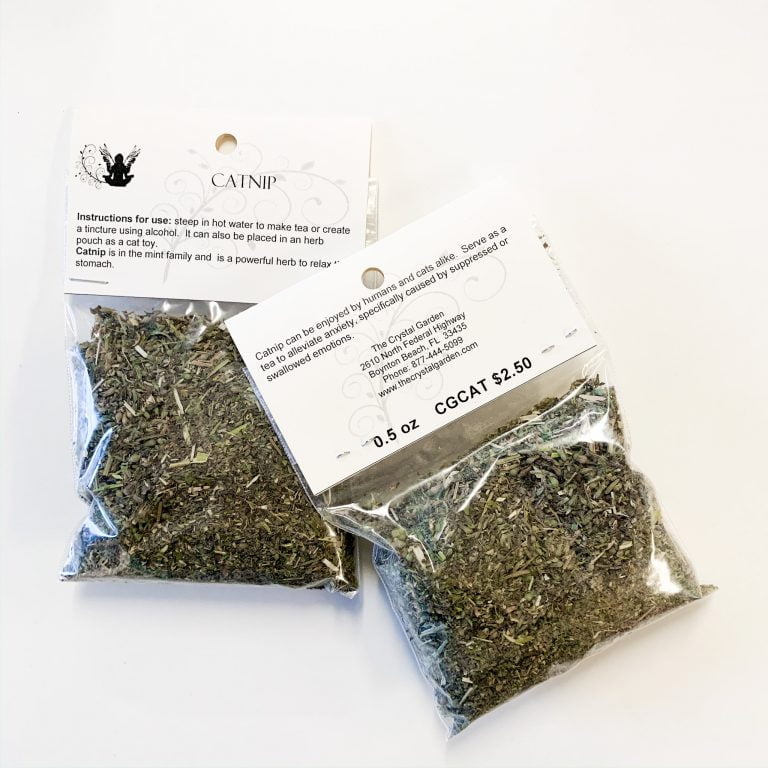 Catnip - To bring beauty, happiness, luck, and deep sleep