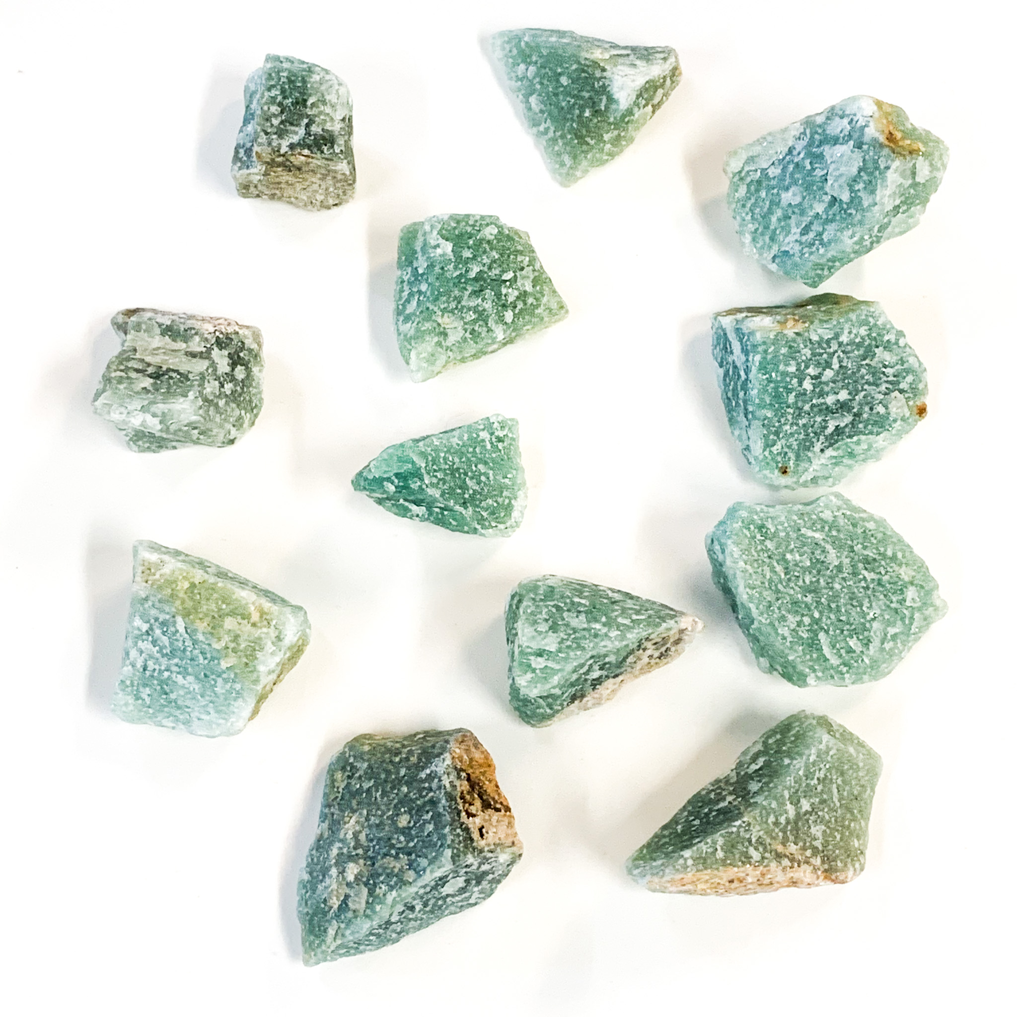 Green Aventurine Rough Stone for good luck and great wealth.