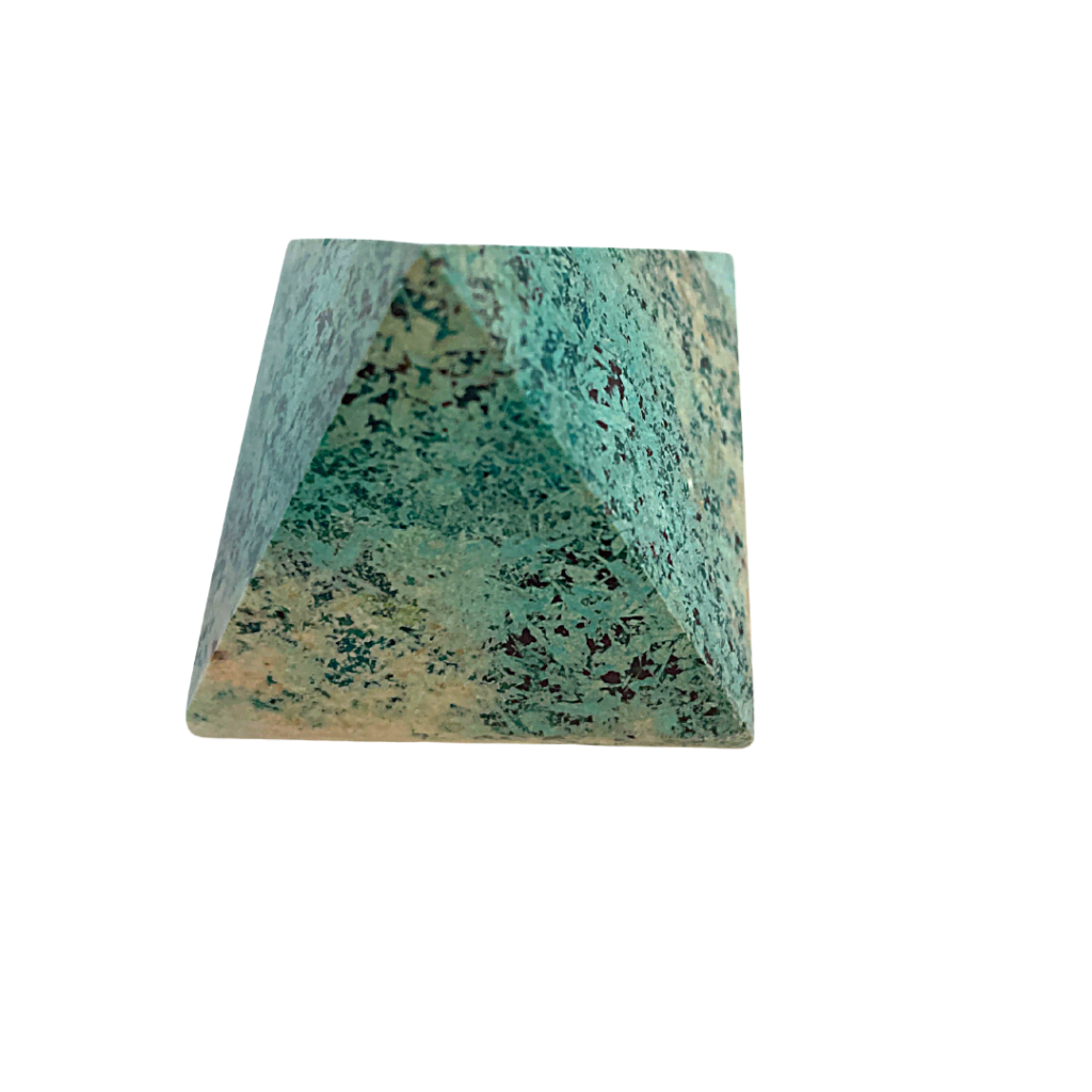 Turquoise Pyramid for inner calm and communication