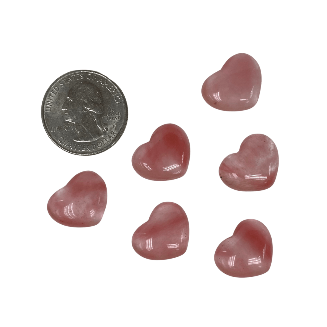 Cherry Quartz Heart